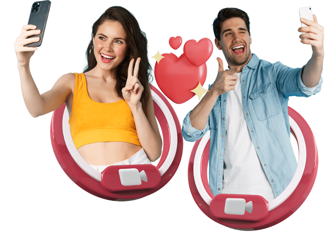 Pink Video Chat - Random Video Chat with People